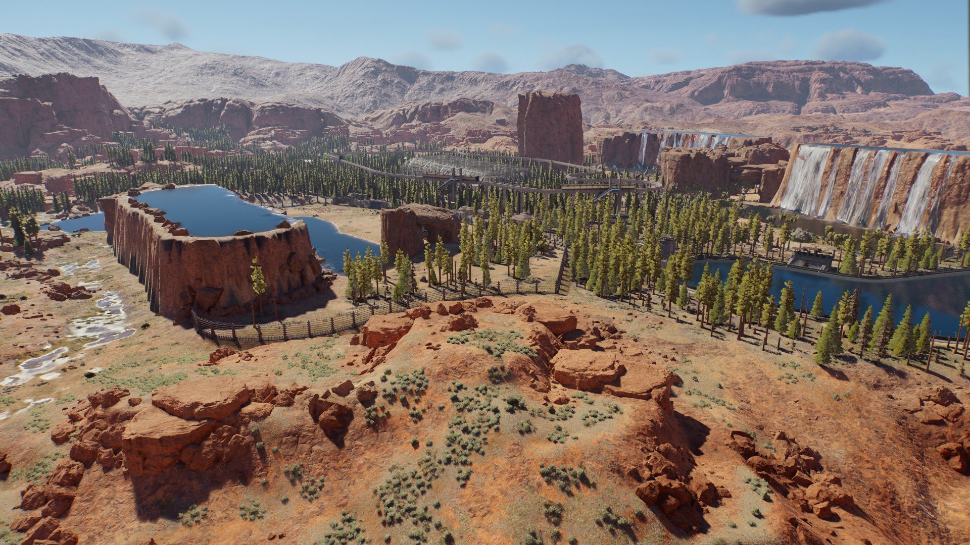 The Badlands Park - Jurassic World Evolution 3 creation - Frontier Workshop