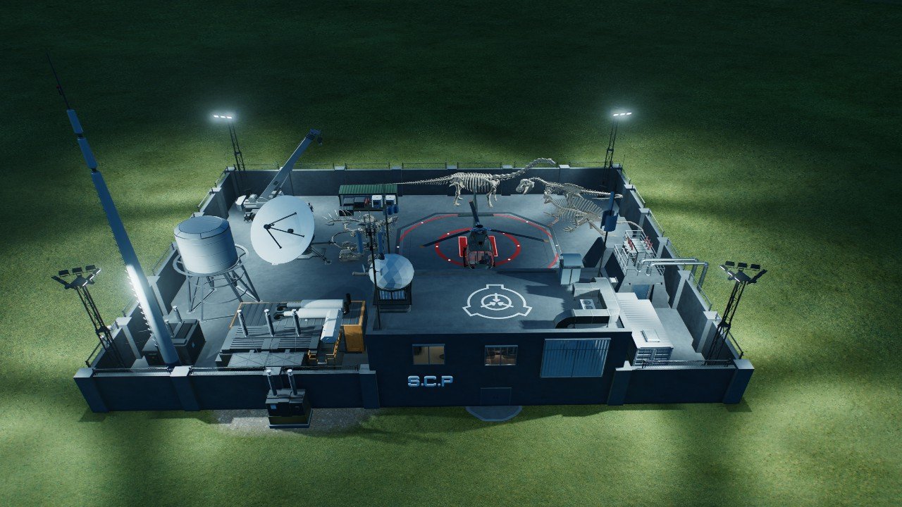 SCP expedition center - Jurassic World Evolution 3 creation - Frontier ...