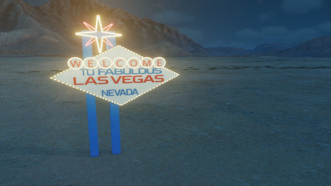 Las Vegas Sign - 创意工坊 - 《侏罗纪世界：进化 3》