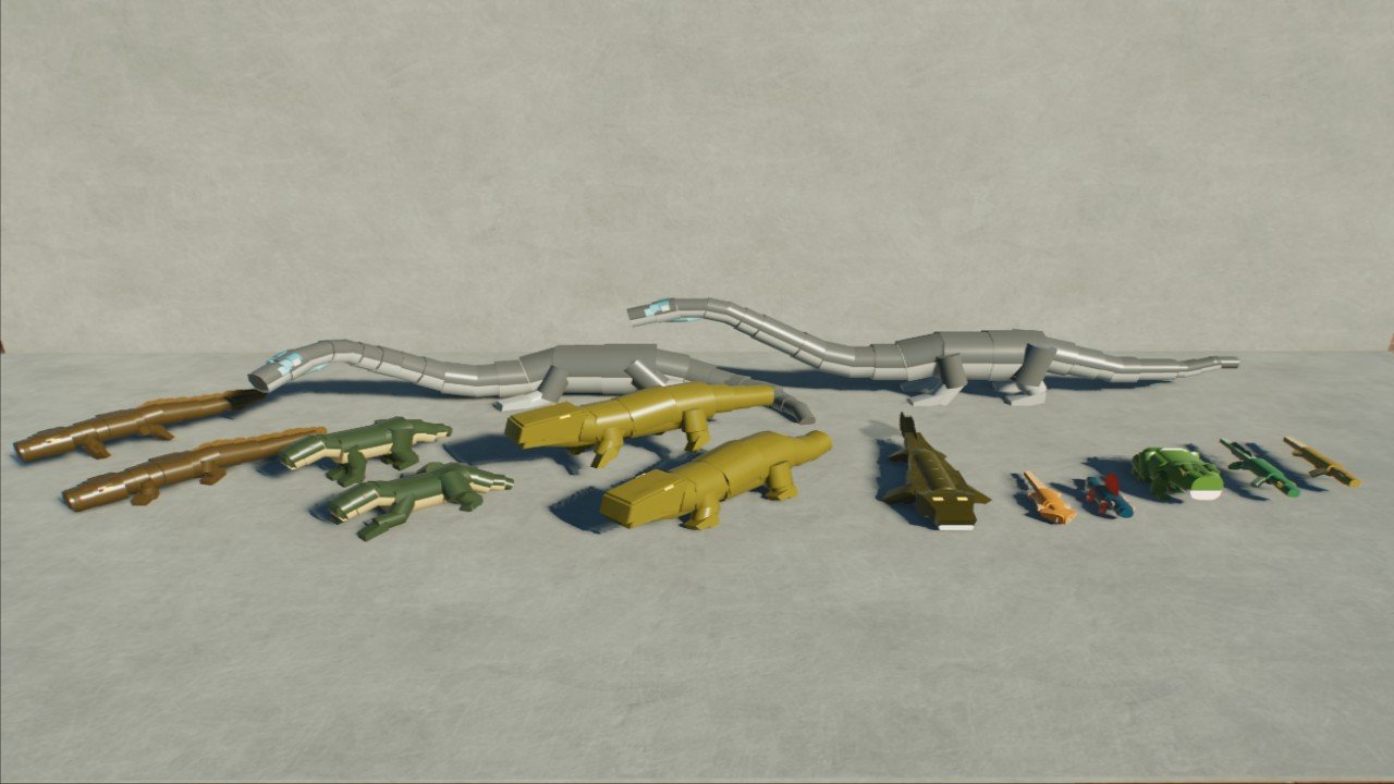 Semi Aquatic Prop Animals - Workshop - Jurassic World Evolution 3