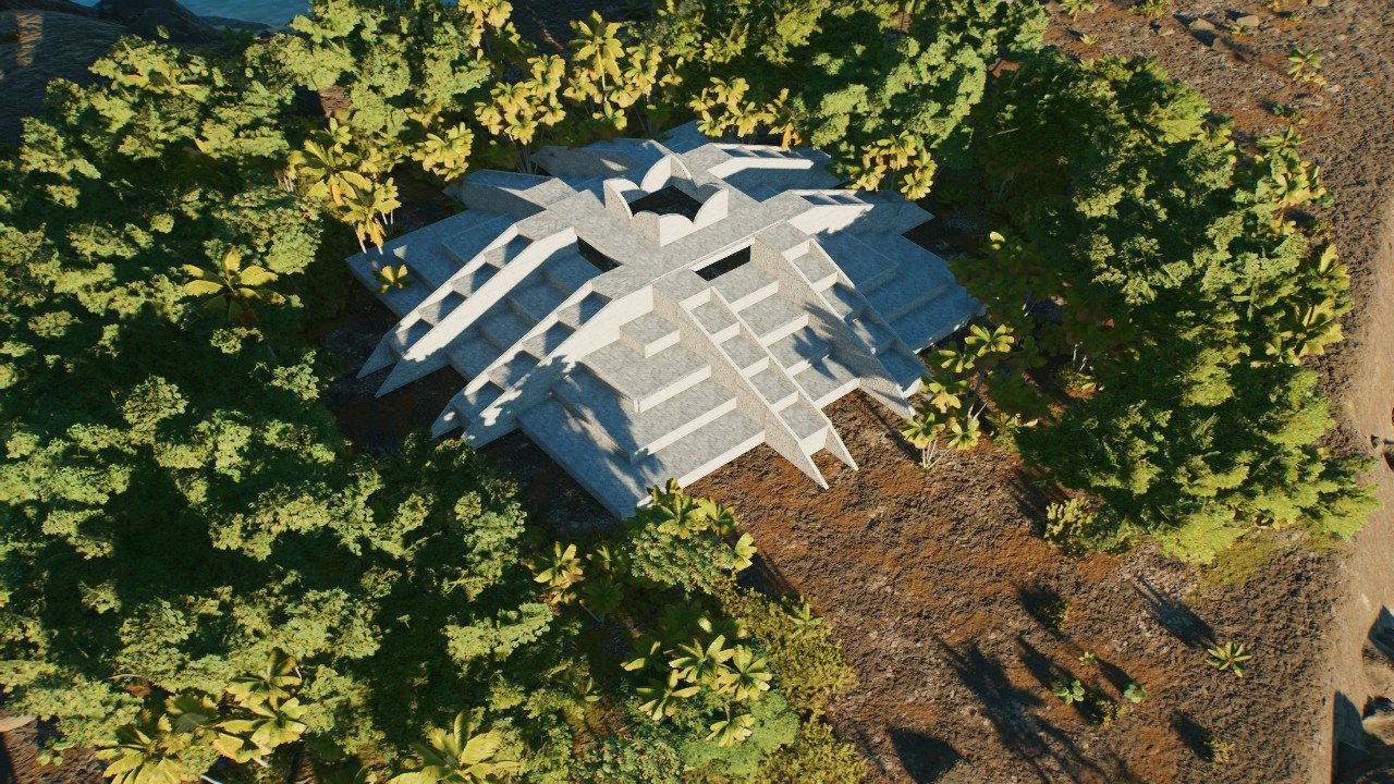 Aztec ruins (pyramid) - Workshop - Jurassic World Evolution 3
