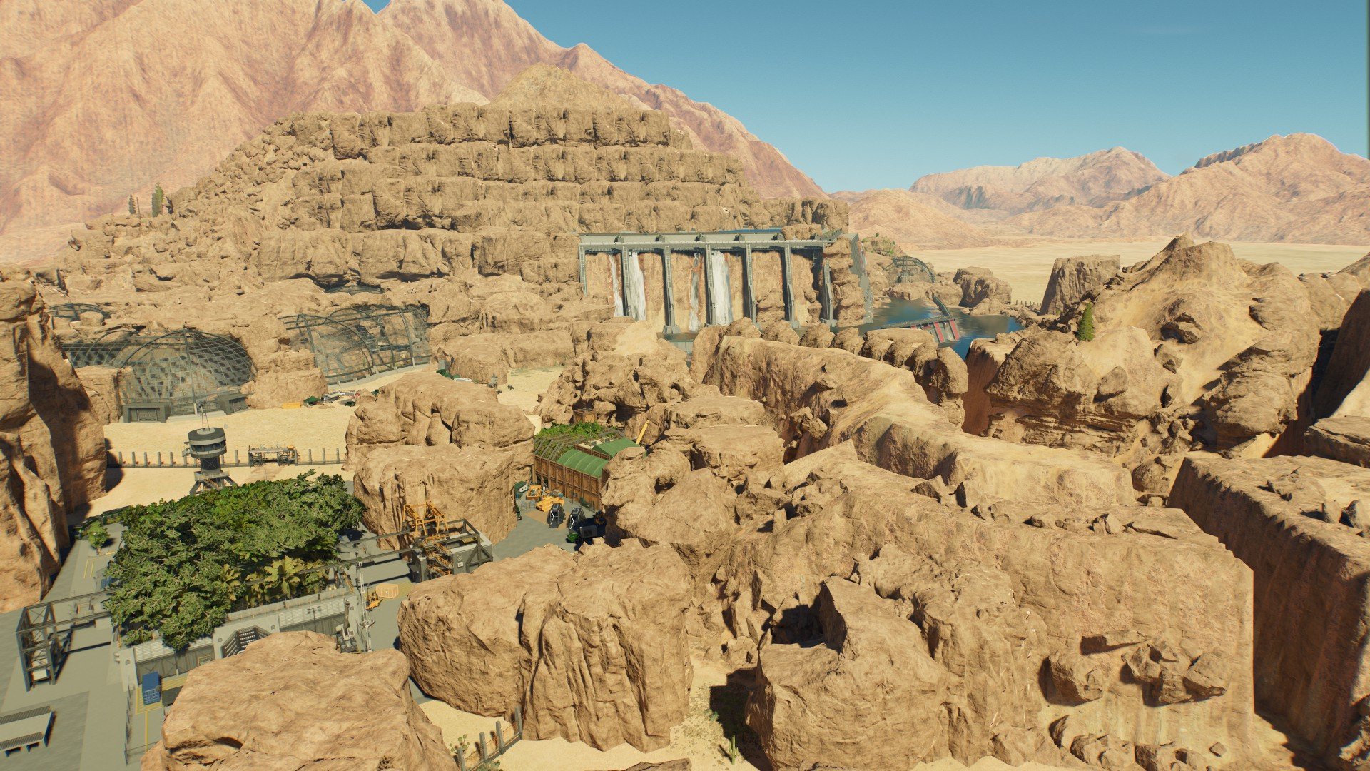 Desert site In gen - Workshop - Jurassic World Evolution 3