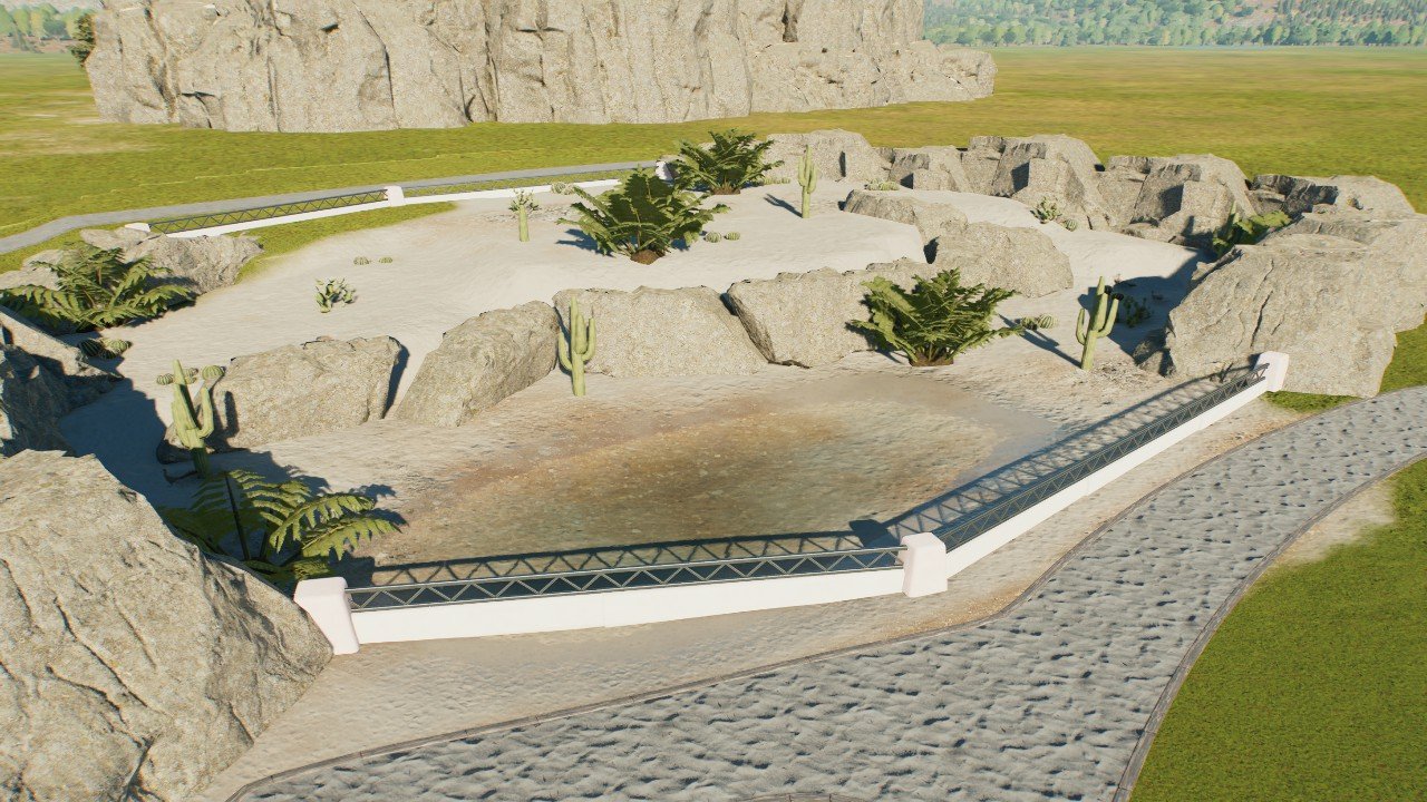 Tiny house raise terain at for better look - Workshop - Jurassic World ...