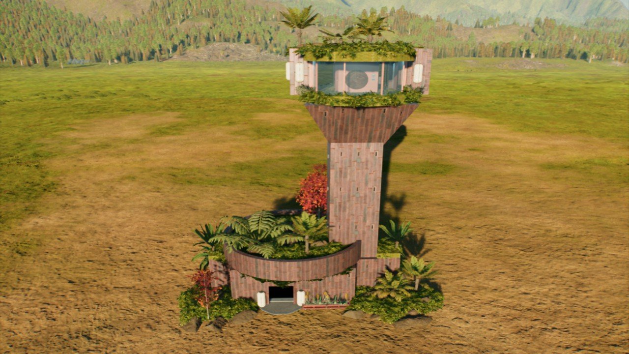 Green Viewing Platform - Workshop - Jurassic World Evolution 3