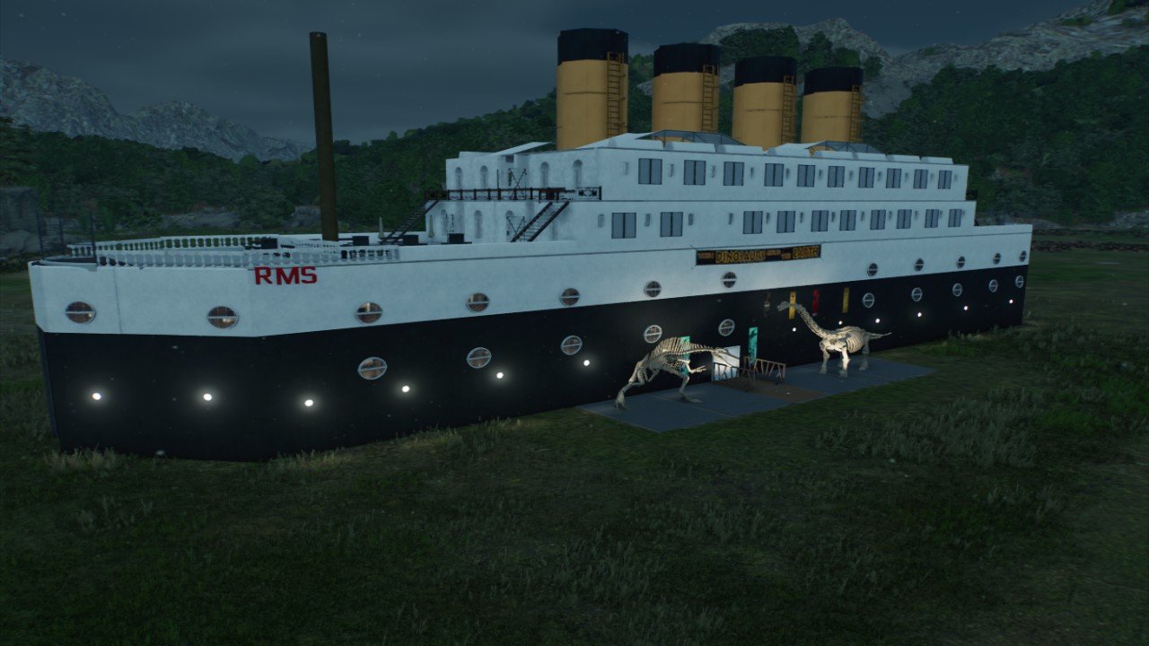 Titanic Deko - Workshop - Jurassic World Evolution 3