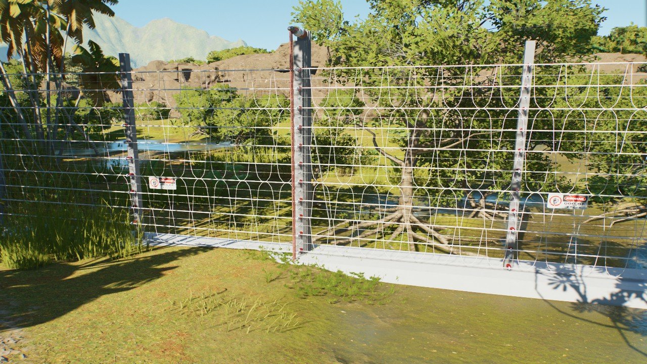 Jp Heavy Fence - Workshop - Jurassic World Evolution 3
