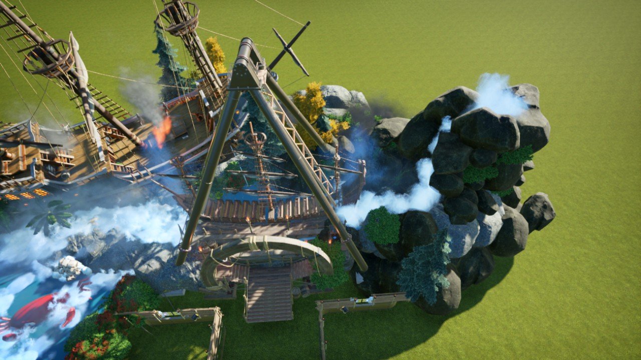 Ship - Planet Coaster: Console Edition creation - Frontier Workshop