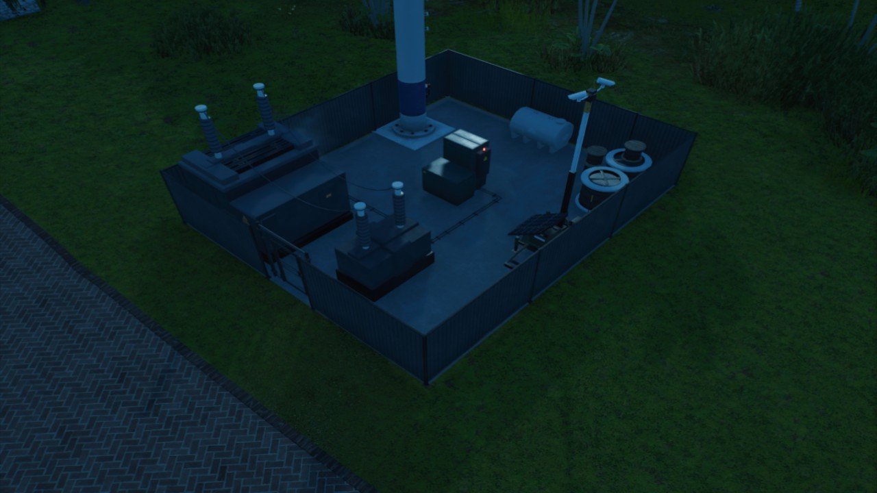 small substation (no lights) - Workshop - Jurassic World Evolution 3
