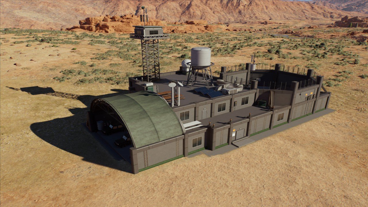 Ranger station military - Workshop - Jurassic World Evolution 3