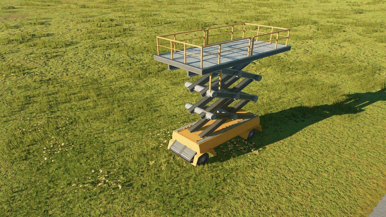 Scissor Lift - Workshop - Jurassic World Evolution 3