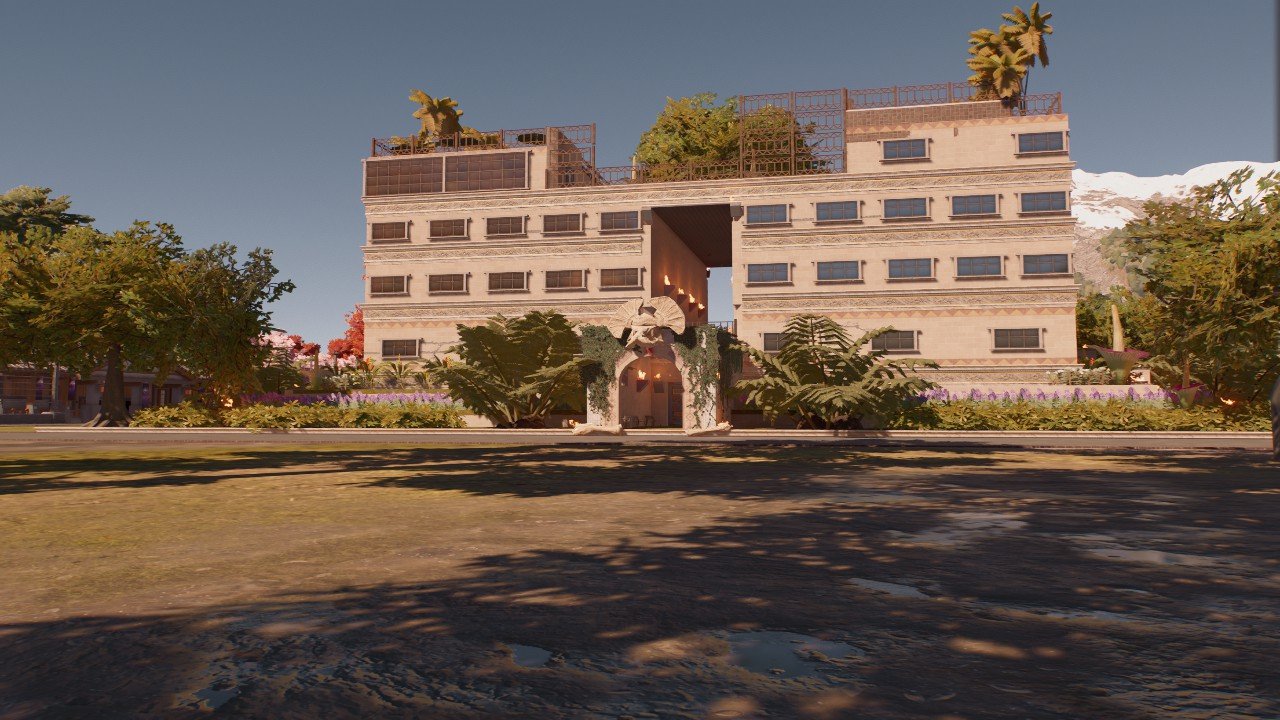 Aztec Hotel "Quetzalcoatlcalli" (large hotel) - 创意工坊 - 《侏罗纪世界：进化 3》