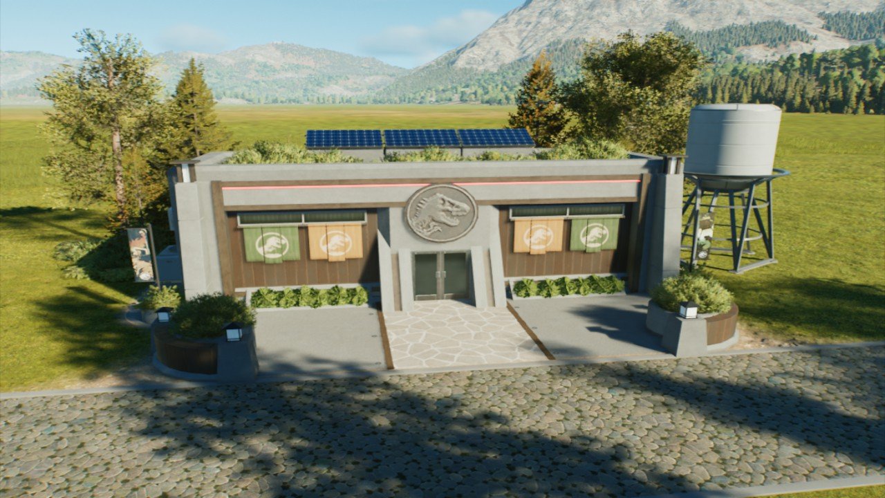 Temperate Shelter - Workshop - Jurassic World Evolution 3