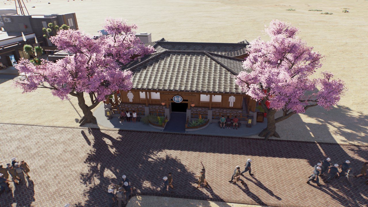 Japanese style Restroom - Workshop - Jurassic World Evolution 3