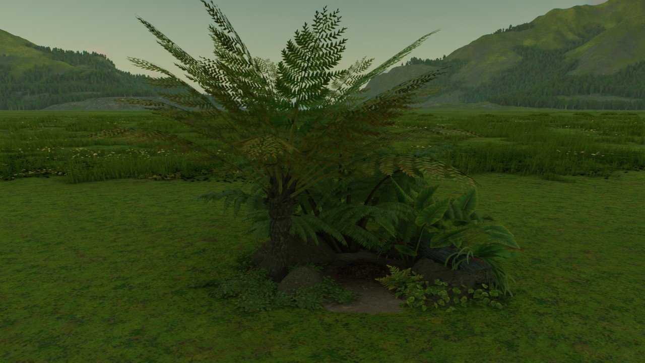 Small Fern Nest I - Workshop - Jurassic World Evolution 3
