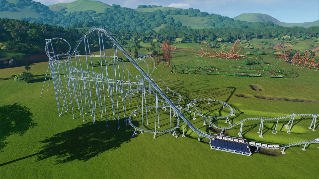 Draken fire - Planet Coaster 2 creation - Frontier Workshop