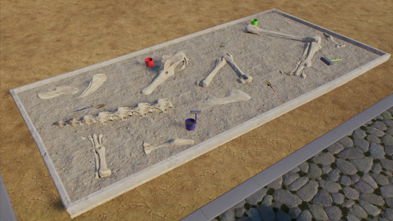 Fossil Dig Pit - Workshop - Jurassic World Evolution 3