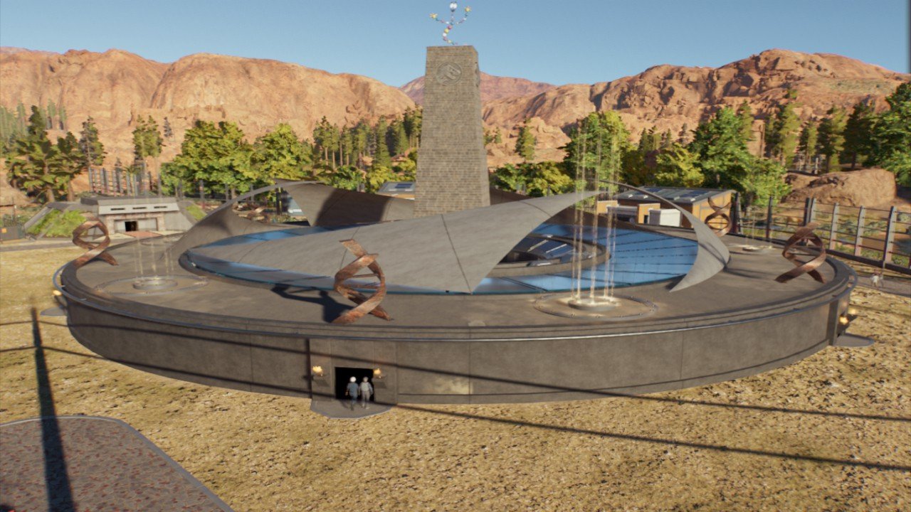 DNA tower (activity center ) - Workshop - Jurassic World Evolution 3