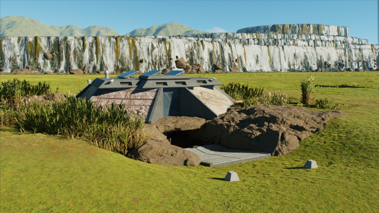 Undeground bunker shelter - Workshop - Jurassic World Evolution 3