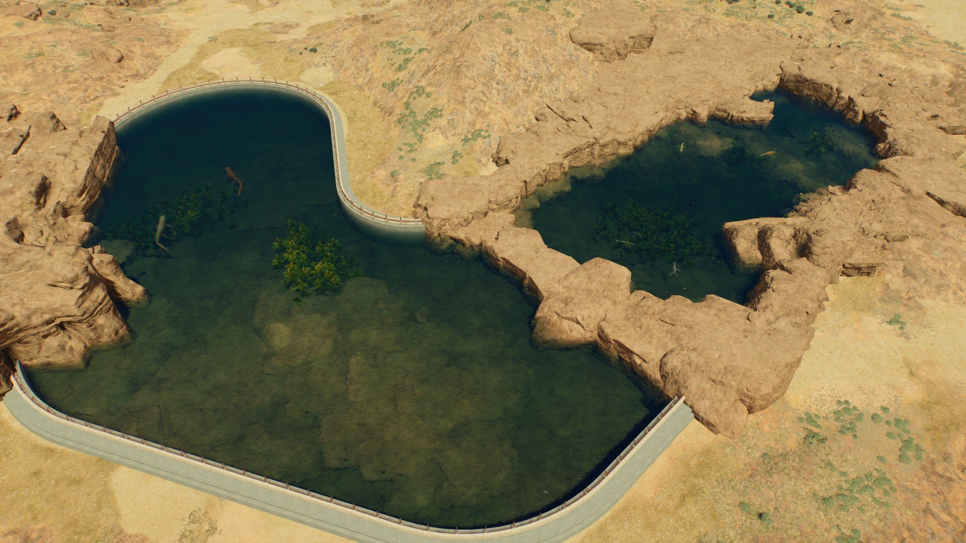 Nevada started lagoon natural V2 - Workshop - Jurassic World Evolution 3