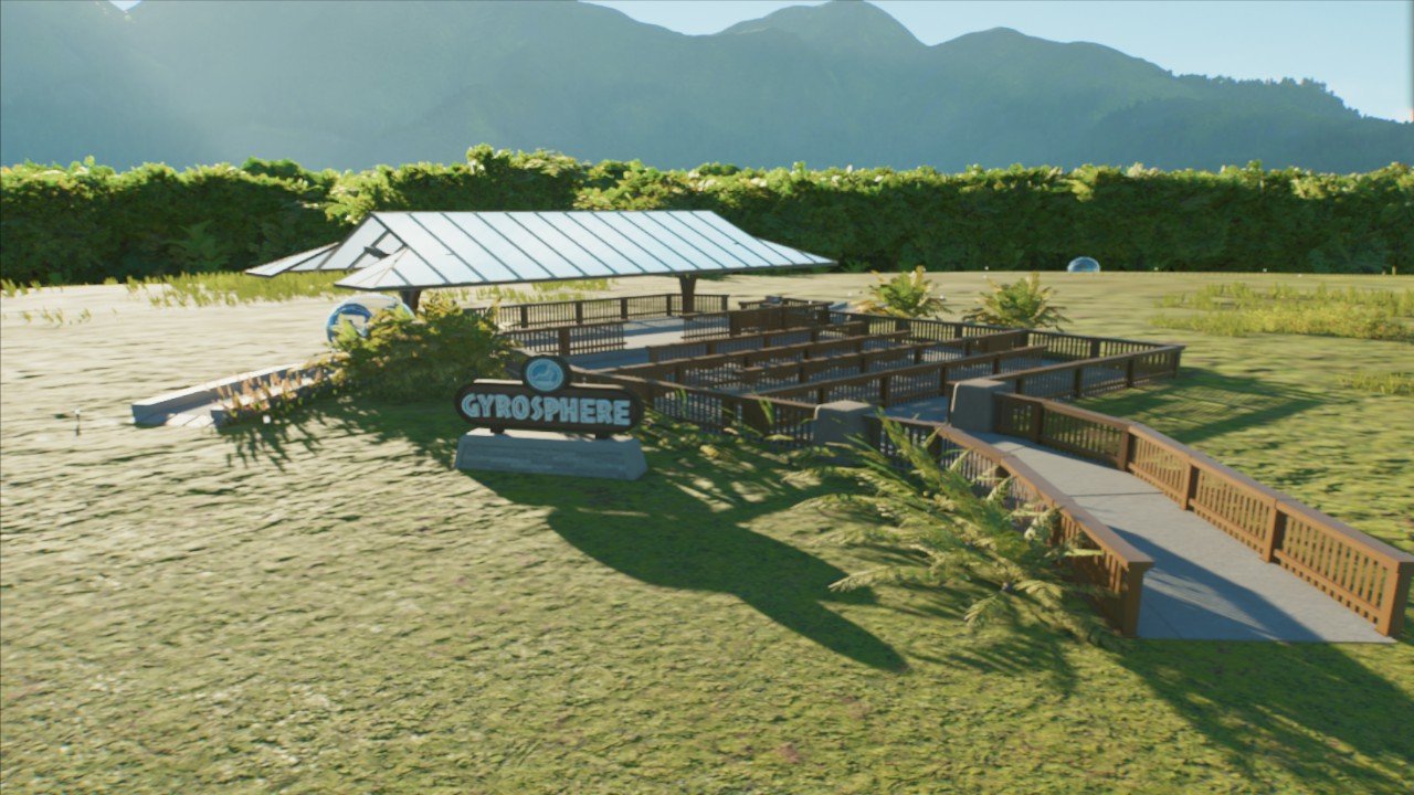gyrosphere station from jw movie - Workshop - Jurassic World Evolution 3