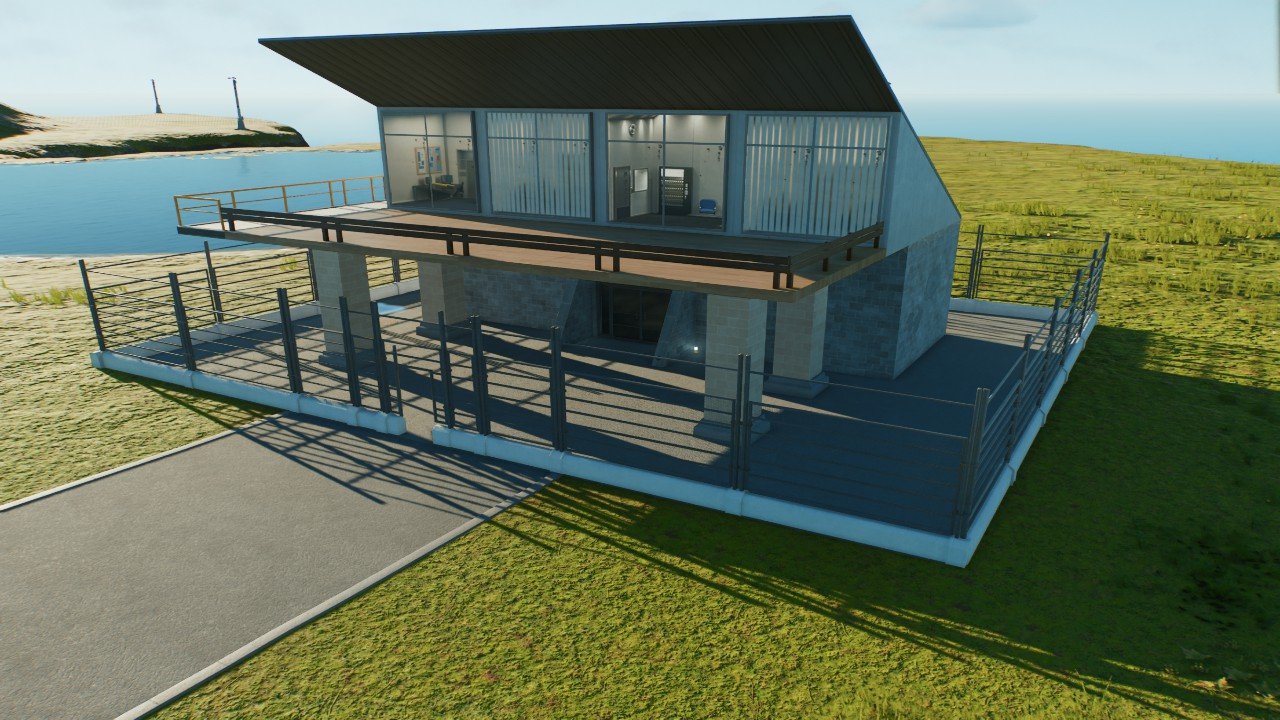 Modern office shelter - Workshop - Jurassic World Evolution 3