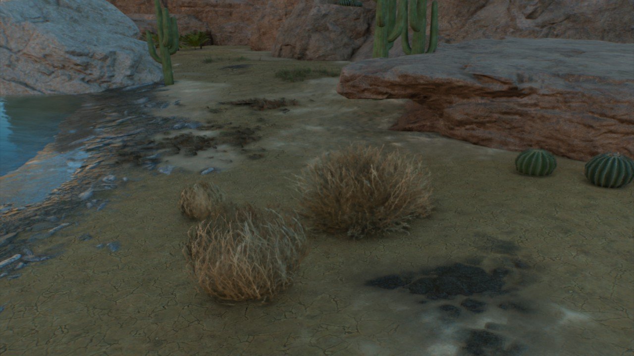 Small Desert Bush Clump - Workshop - Jurassic World Evolution 3