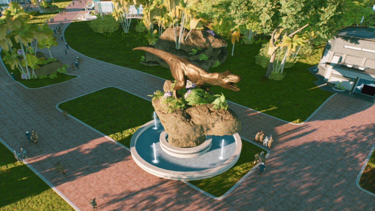 Maintenance Cover Fountain - 创意工坊 - 《侏罗纪世界：进化 3》