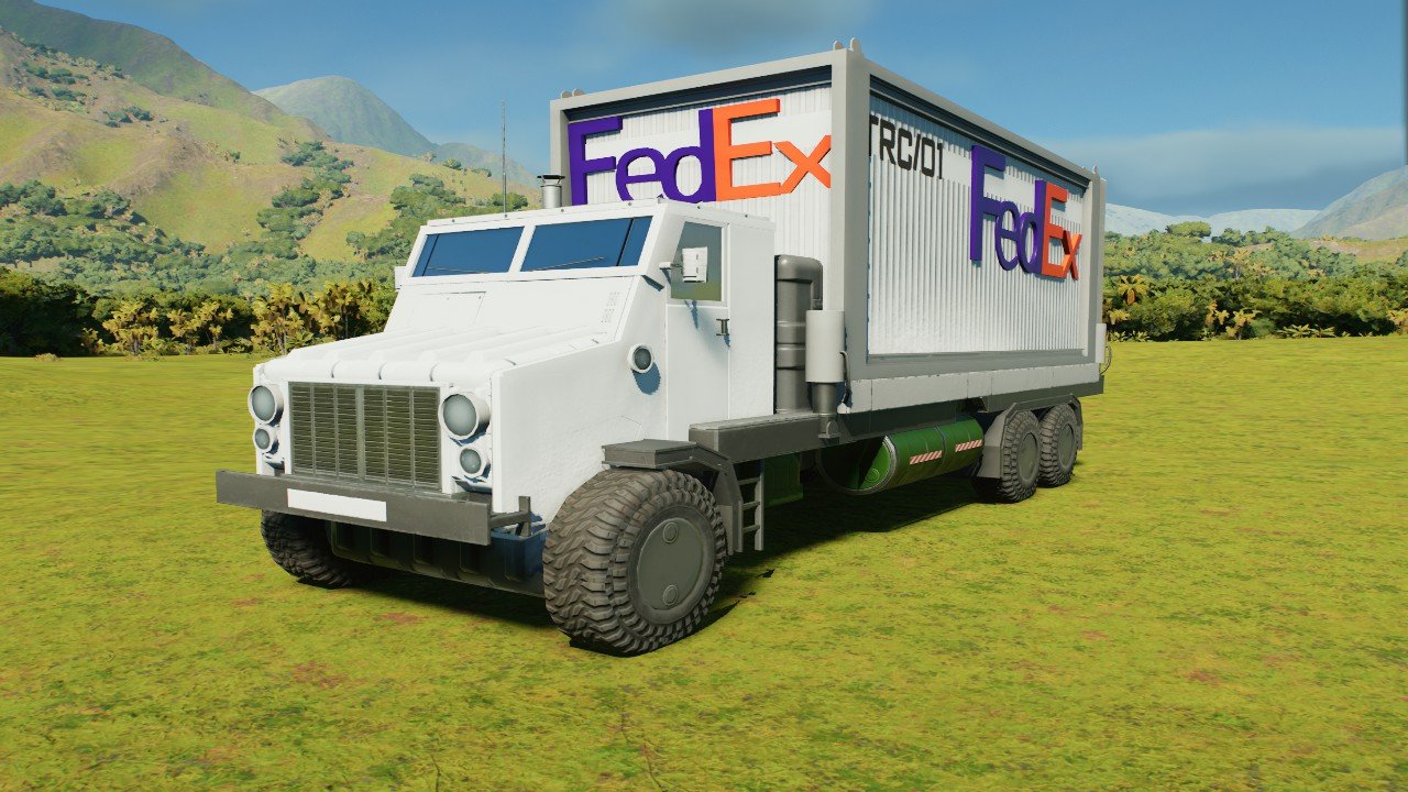 CAMION FEDEX - Workshop - Jurassic World Evolution 3