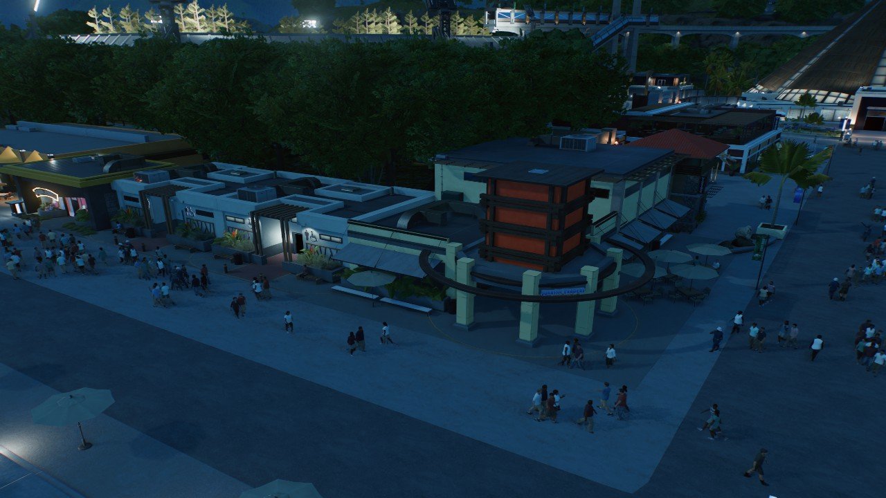 Jw main street 1 - Workshop - Jurassic World Evolution 3