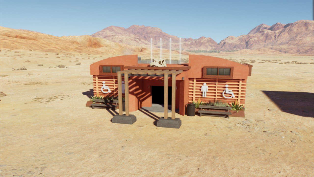 Desert Badlands Restroom - Workshop - Jurassic World Evolution 3