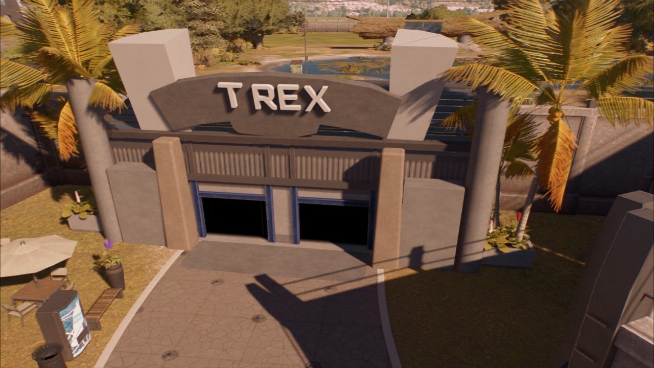 T-rex viewing - Workshop - Jurassic World Evolution 3