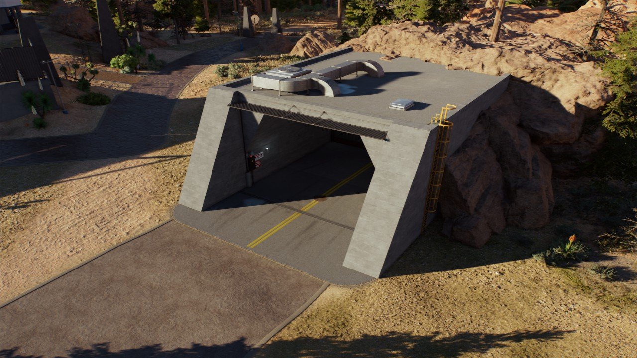 Tunnel Entrance - Workshop - Jurassic World Evolution 3