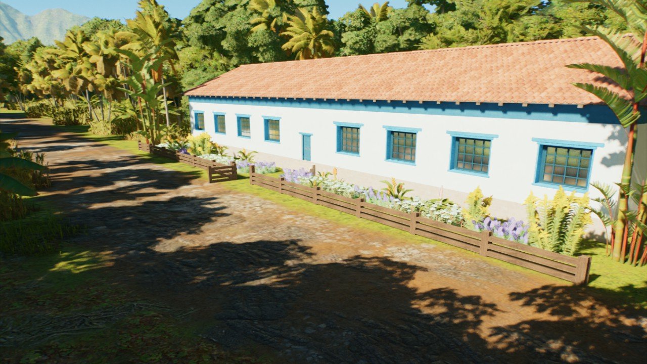 Brazilian colonial farm house - Workshop - Jurassic World Evolution 3