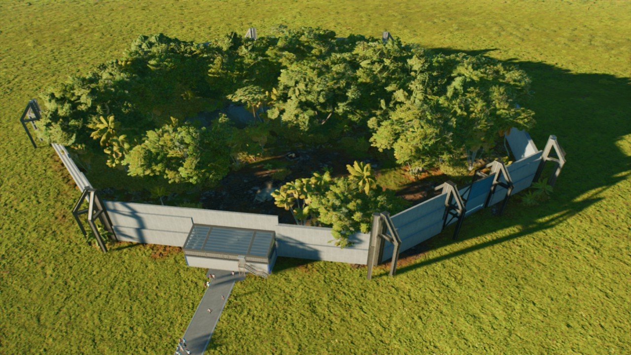 Indom paddock (working viewing gallery) - Workshop - Jurassic World ...