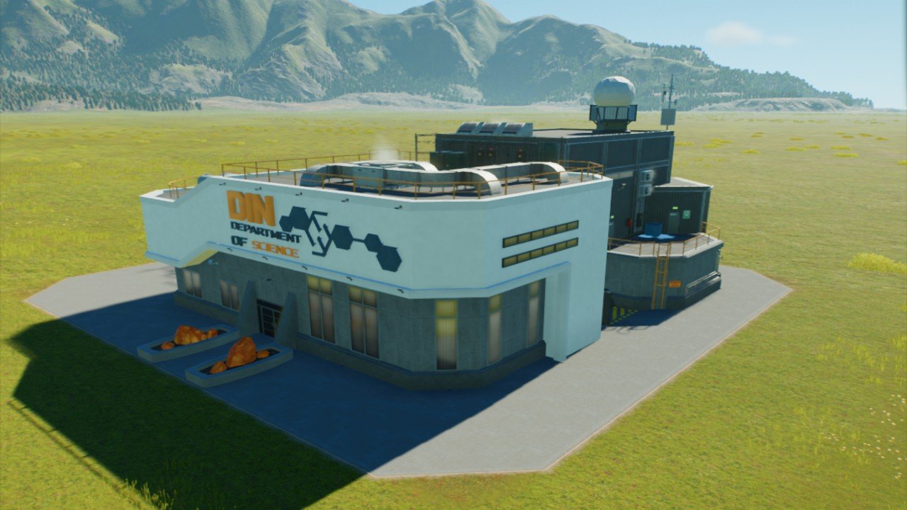 DIN DEPARTMENT OF SCIENCE - Workshop - Jurassic World Evolution 3