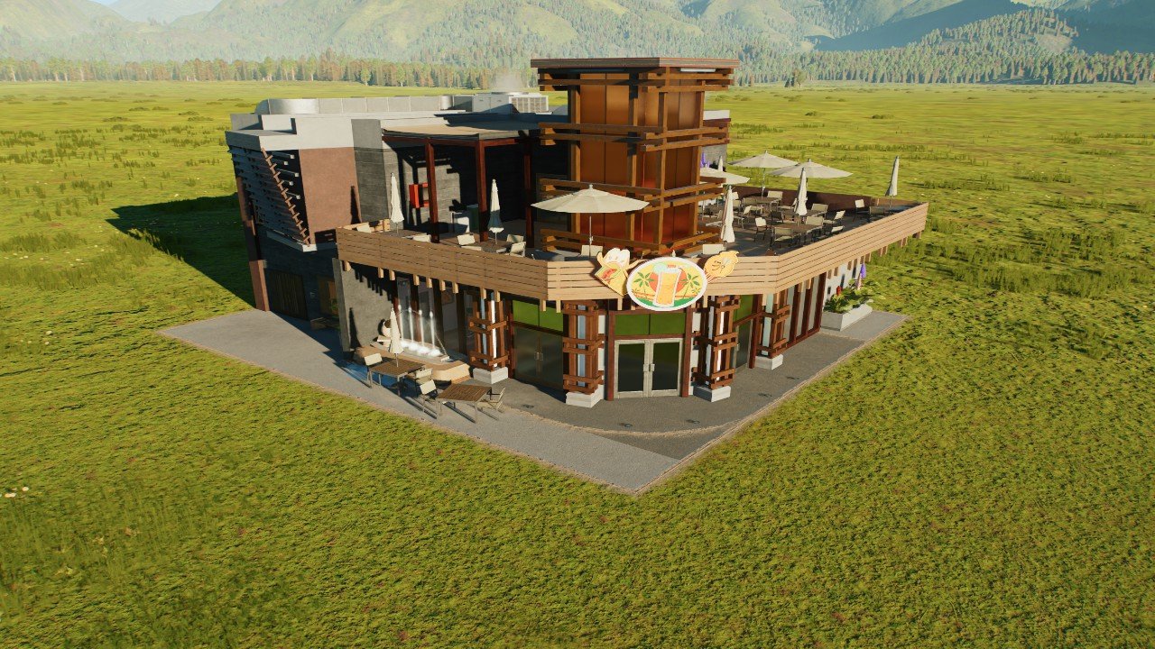 JW Main Street Bar - Workshop - Jurassic World Evolution 3