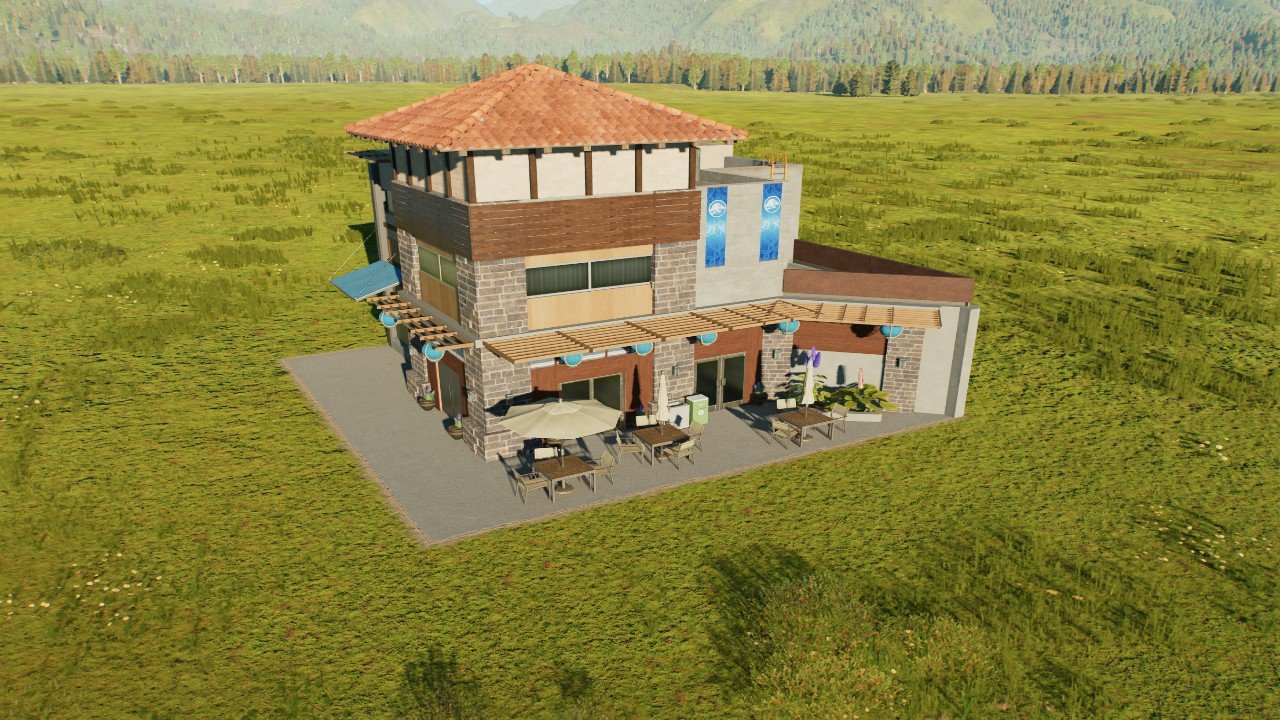 JW Main Street Sushi Restaurant - Workshop - Jurassic World Evolution 3