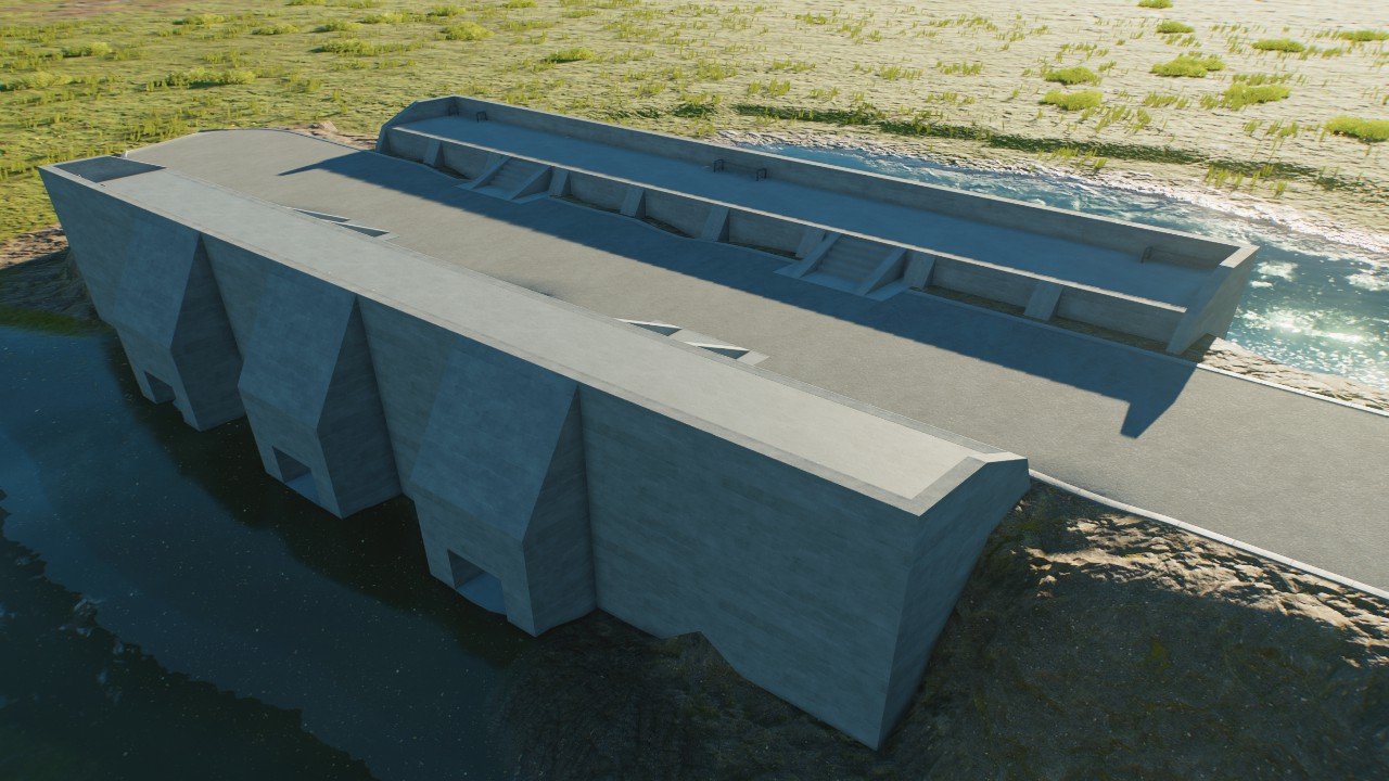 Drainage Culvert Bridge - Workshop - Jurassic World Evolution 3