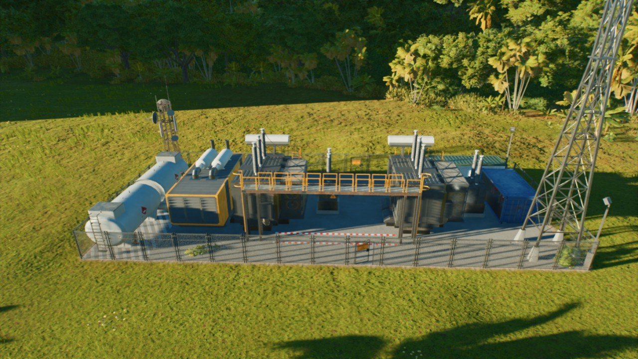 Large Substation with backup generator - Workshop - Jurassic World ...