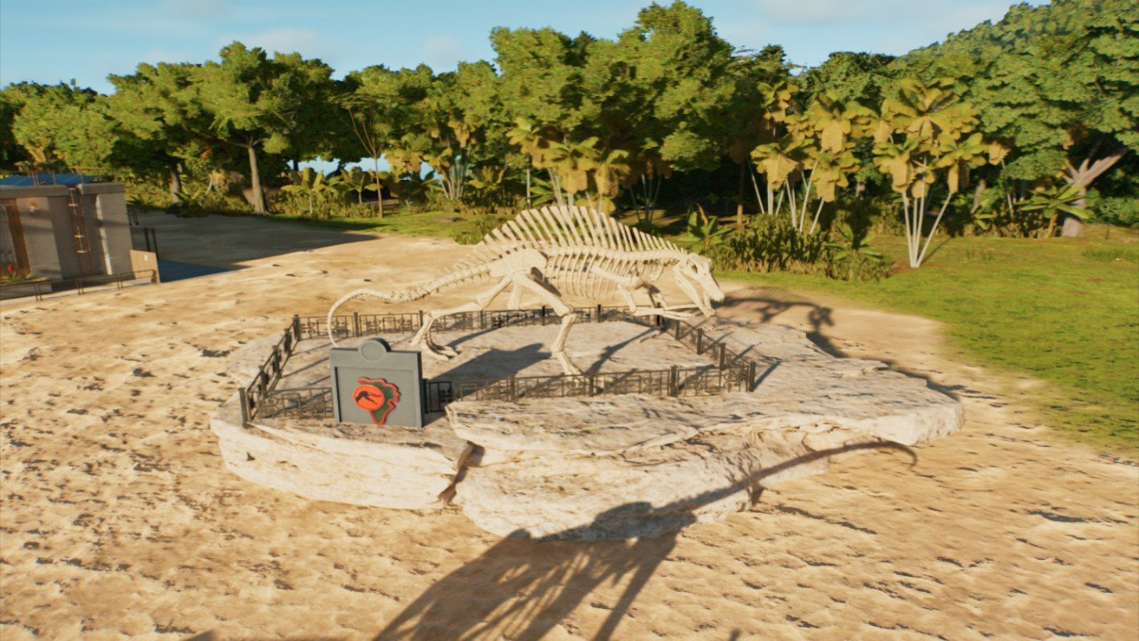 spinosaur skeleton - Workshop - Jurassic World Evolution 3