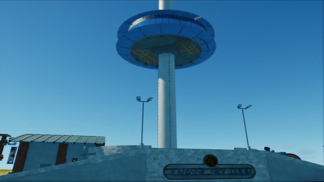 The Jurassic Sky Tour ( Sky Tower ) JW - Jurassic World Evolution 3 ...