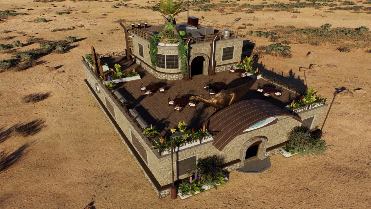 Mini Attraction- Rock Climbing - Workshop - Jurassic World Evolution 3