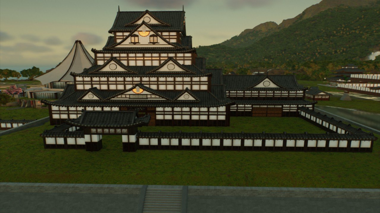Large Japanese Castle - Workshop - Jurassic World Evolution 3