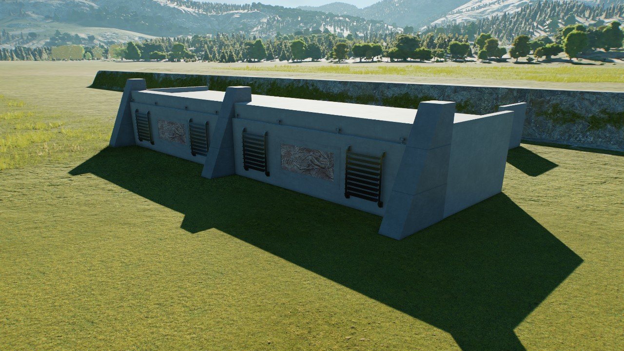 Terrain wall - Workshop - Jurassic World Evolution 3