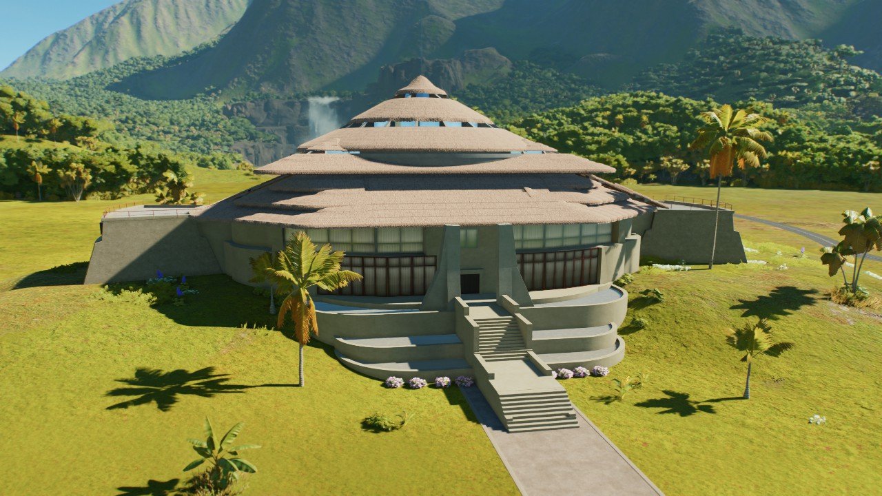 Concept Art Visitor Center V2 - 创意工坊 - 《侏罗纪世界：进化 3》