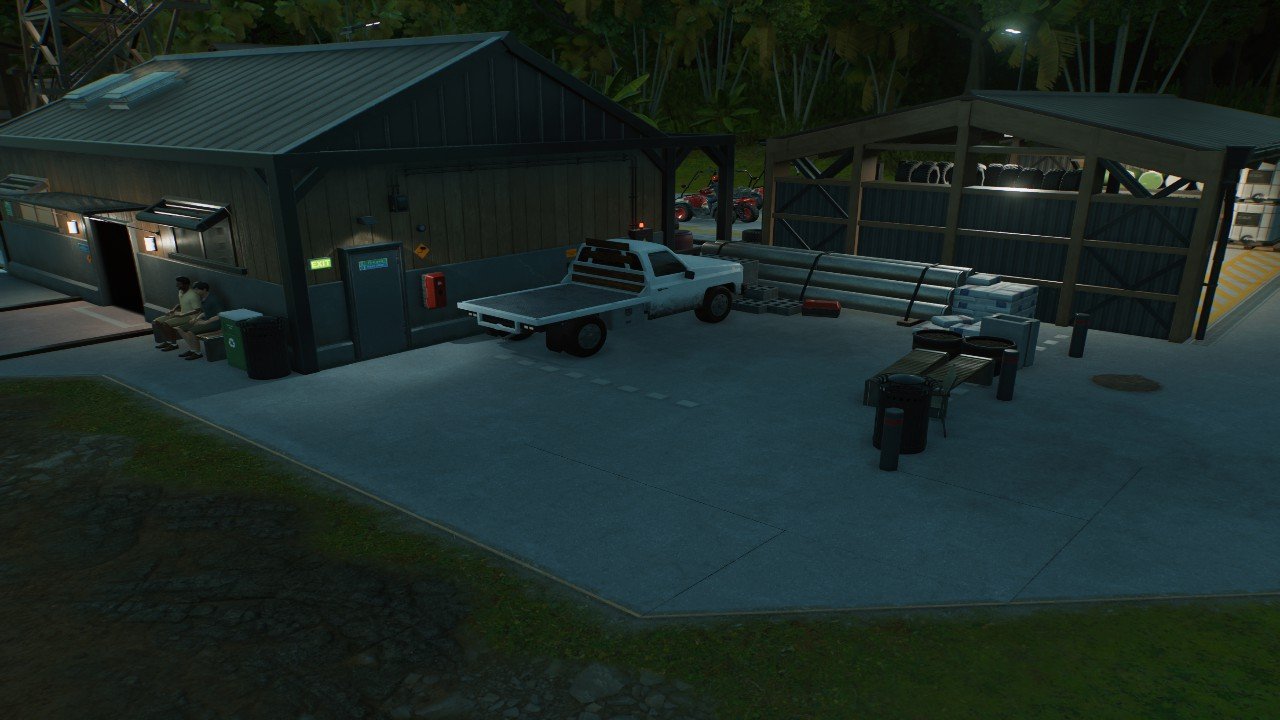 Jp maintenance station without tower. - Workshop - Jurassic World ...