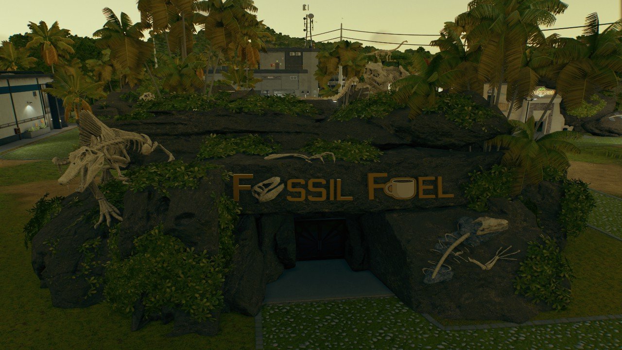 Primal Bar - Fossil Fuel - Workshop - Jurassic World Evolution 3