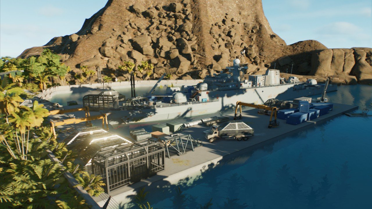 Abandoned ingen dock [WIP] - Workshop - Jurassic World Evolution 3