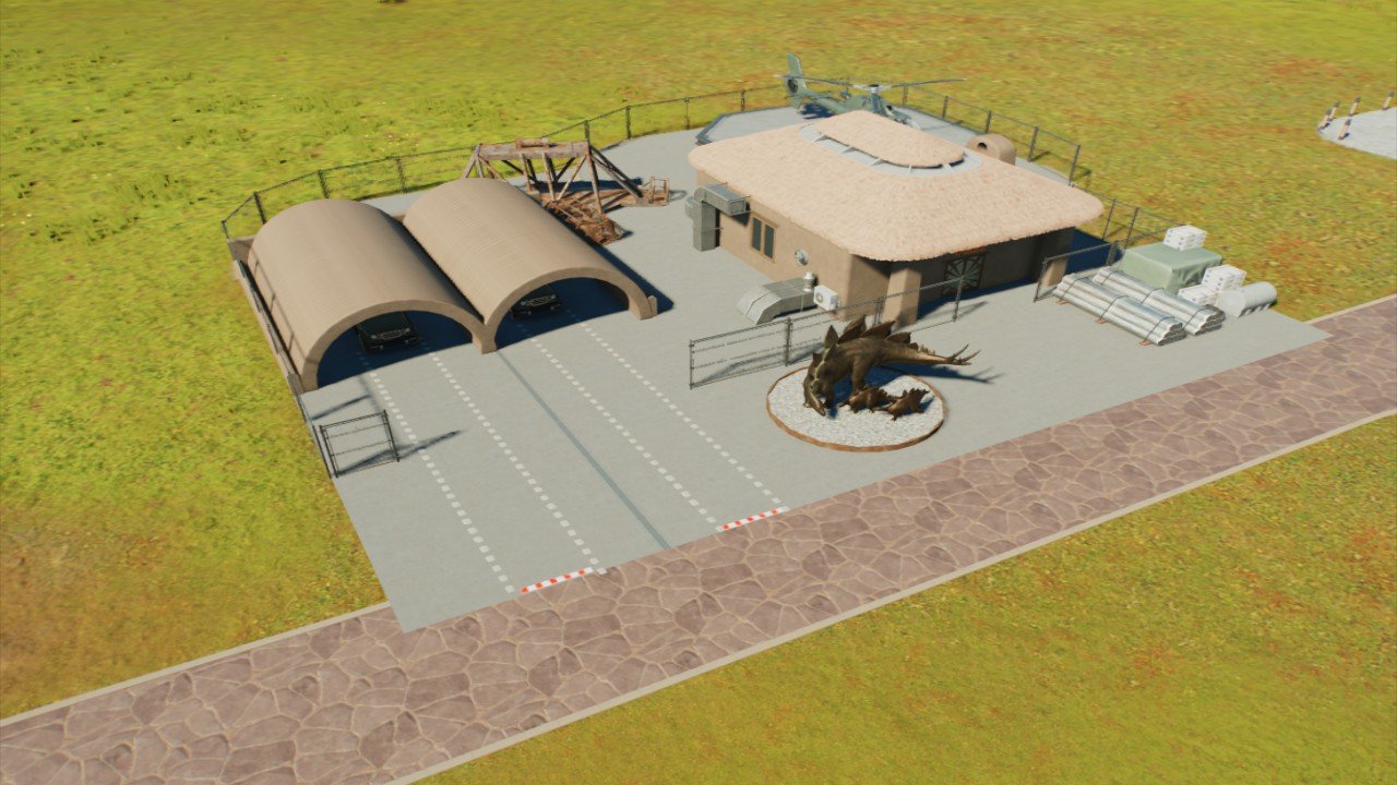 My first build - Workshop - Jurassic World Evolution 3
