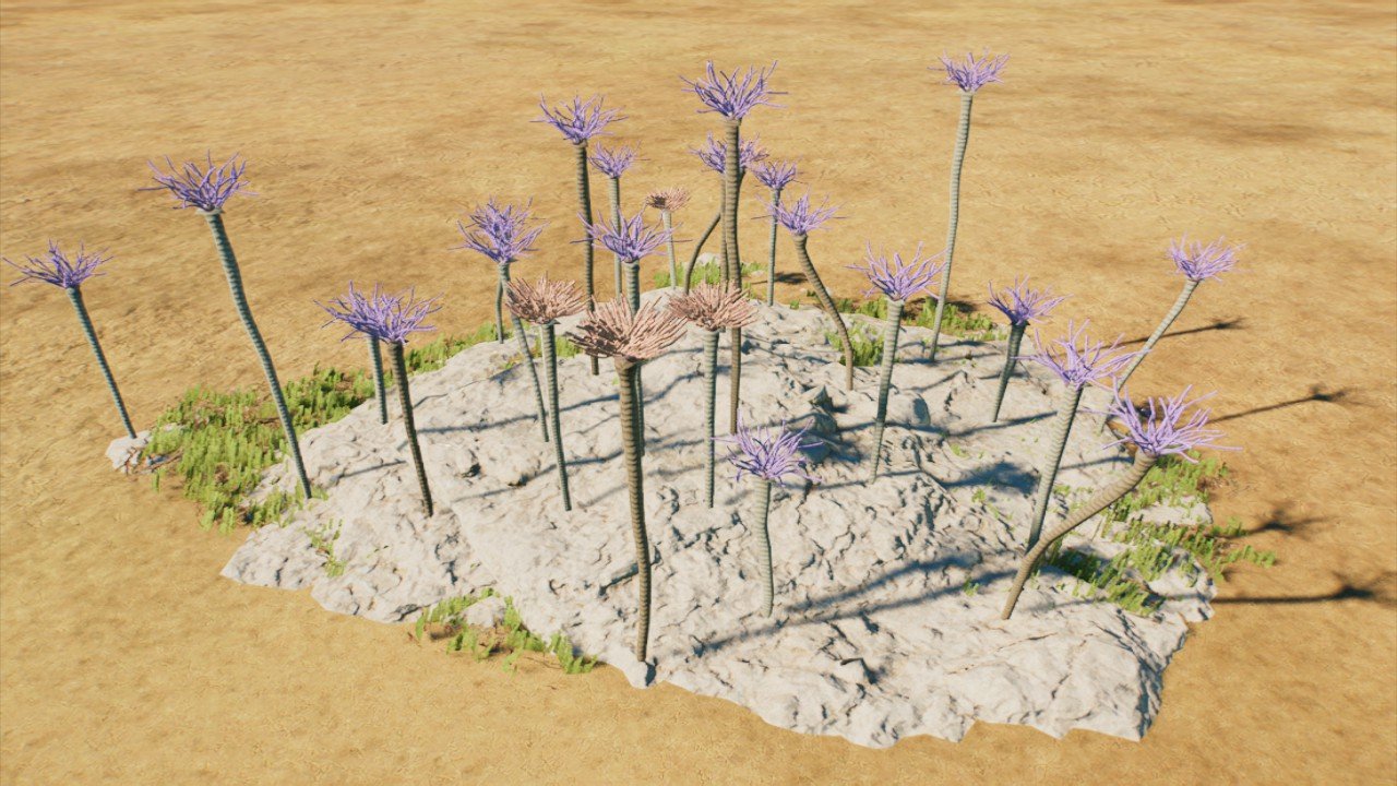 Lagoon Crinoid Garden 1 - Workshop - Jurassic World Evolution 3